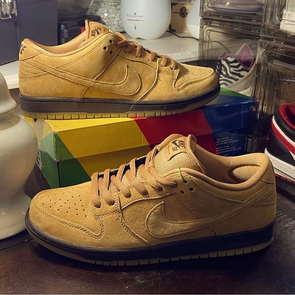 Nike | Shoes | Nike Sb Dunk Low Wheat 220 | Poshmark